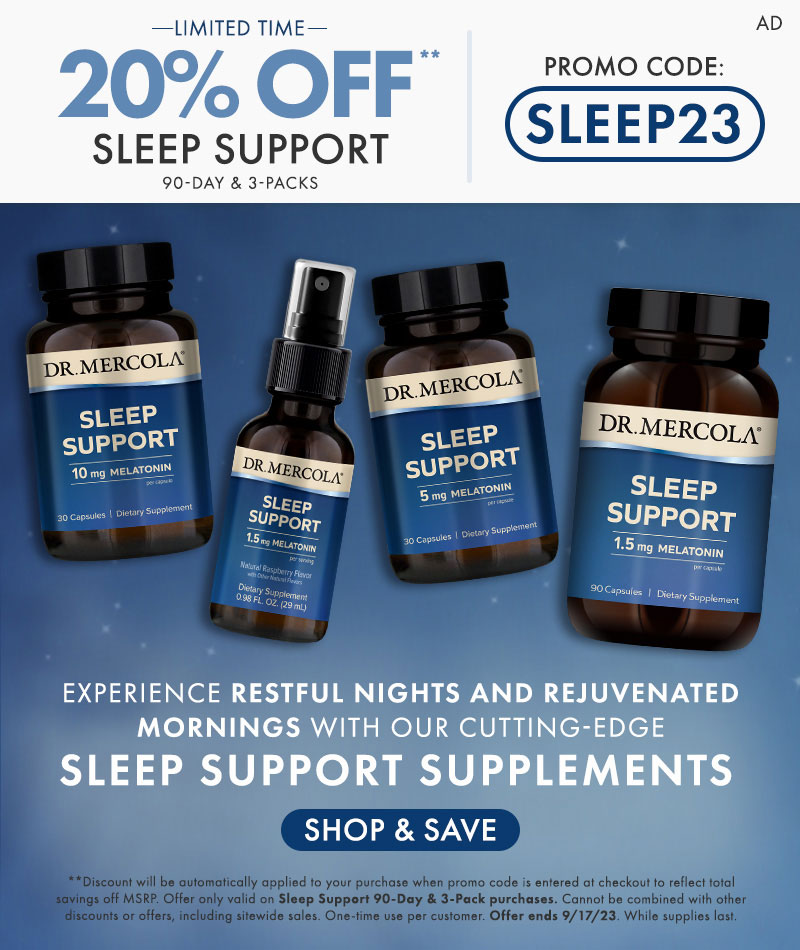 20% Off Sleep Support