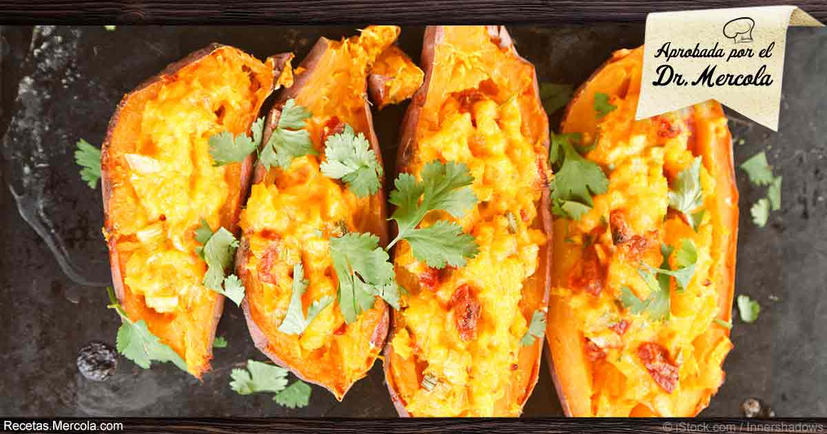 Receta de Camote Relleno al Estilo Suroeste