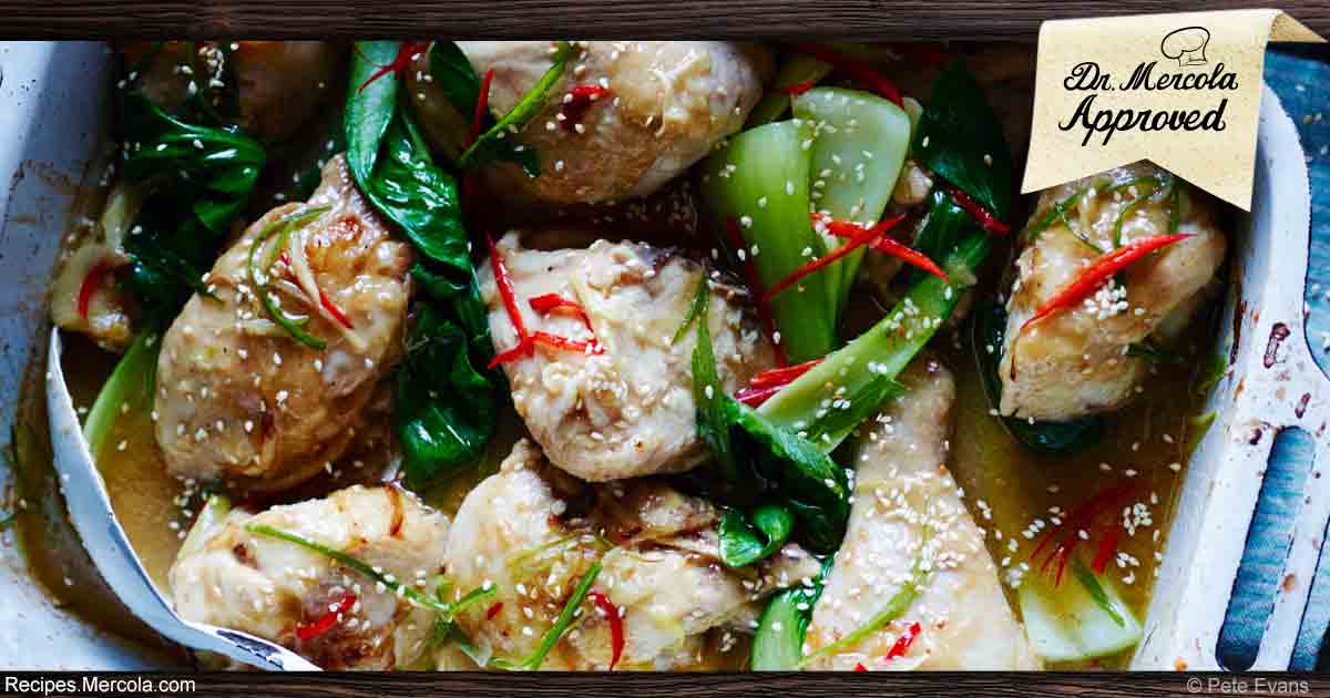 Savory Ketogenic Braised Ginger Chicken Recipe