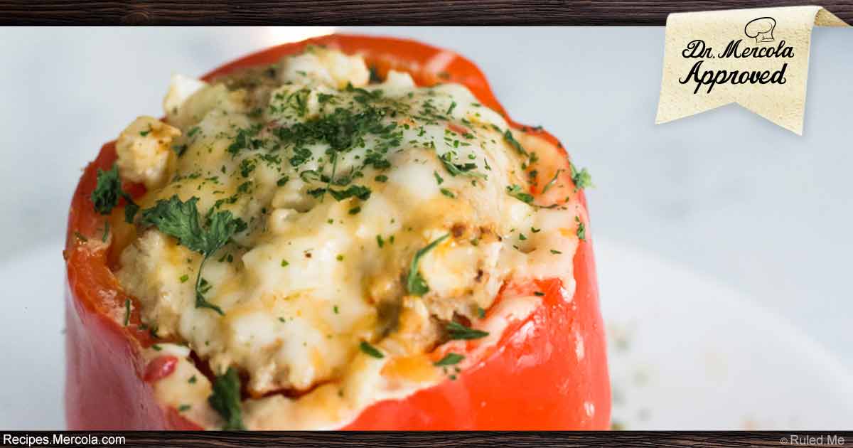 Slow-Cooker Stuffed Taco Peppers Recipe