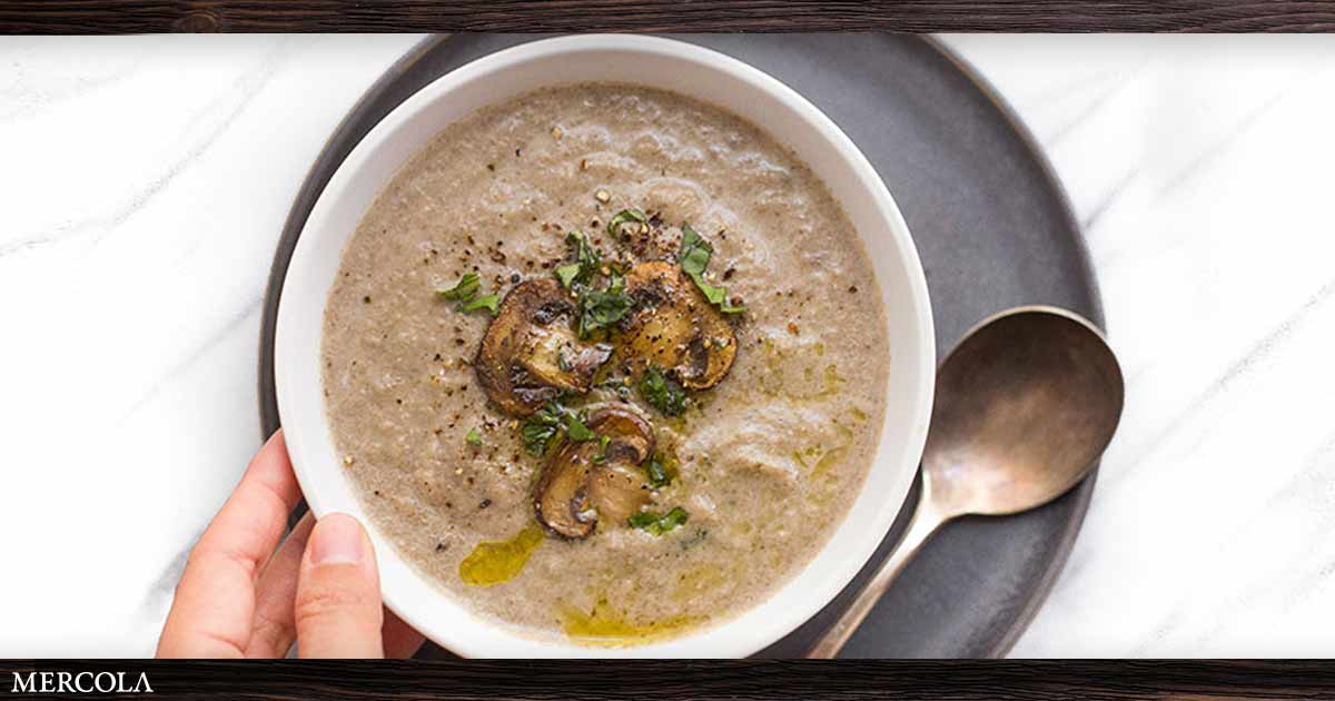 Comment préparer une soupe de crème de champignons