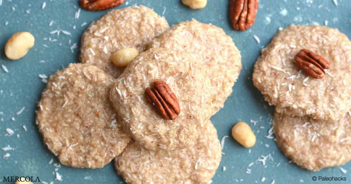 Receta de galletas keto sin hornear